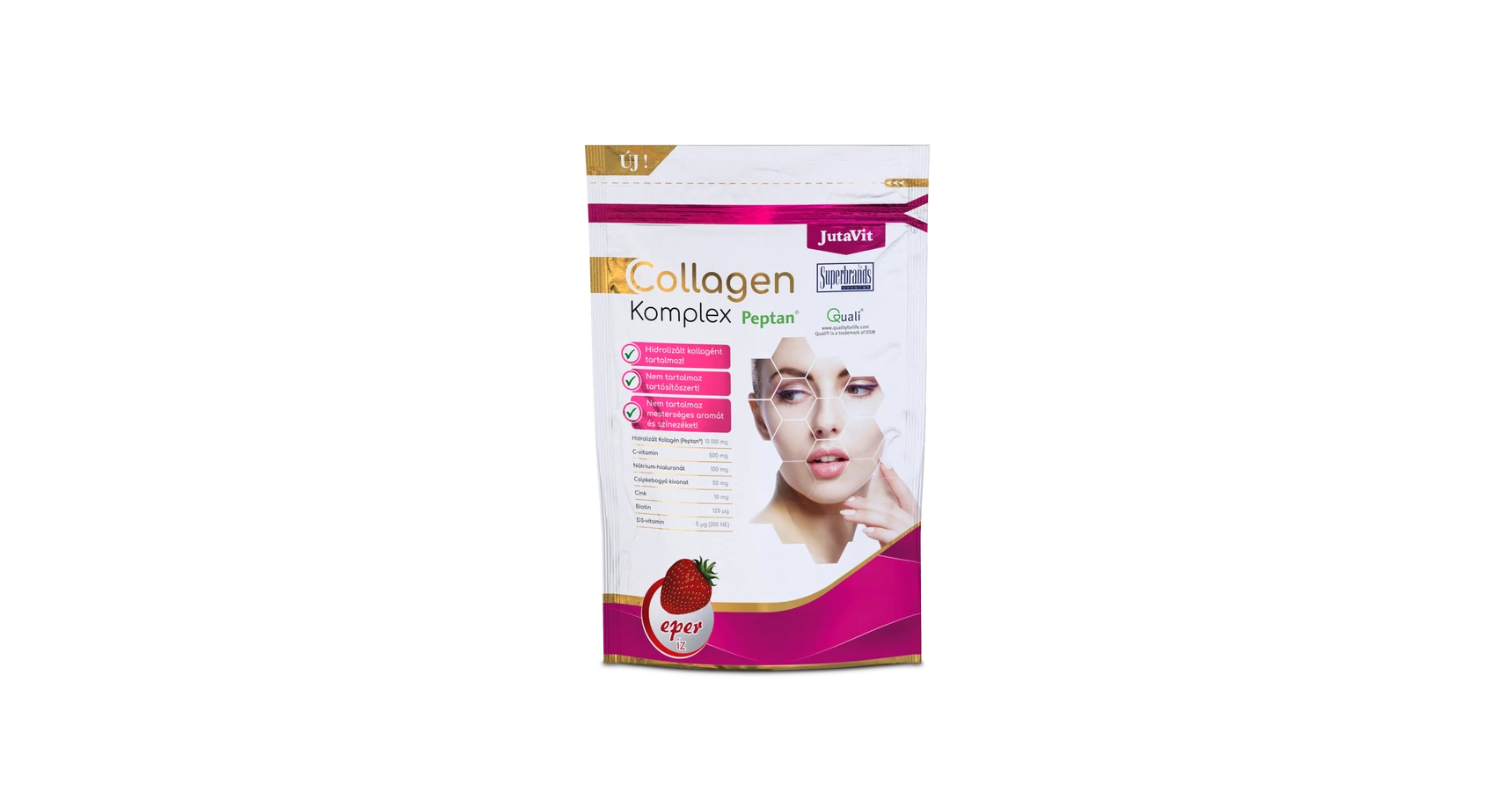 Collagen Komplex italpor 387g EPER ízben -Jutavit- Haj, bőr, köröm ápolása - Egészséges életmód ...